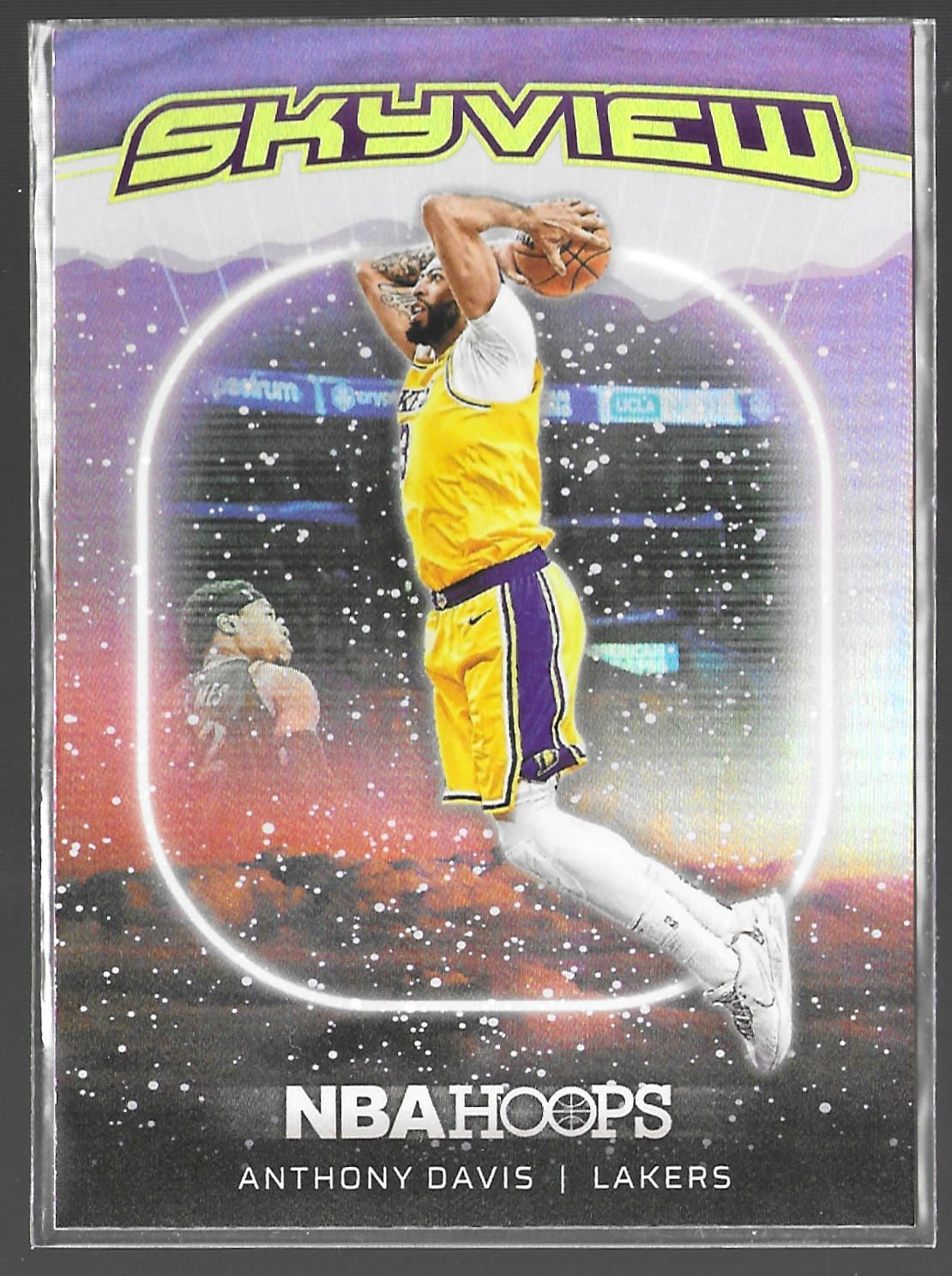 2024-25 Panini NBA Hoops - Skyview Anthony Davis #12 Holo Los Angeles ...