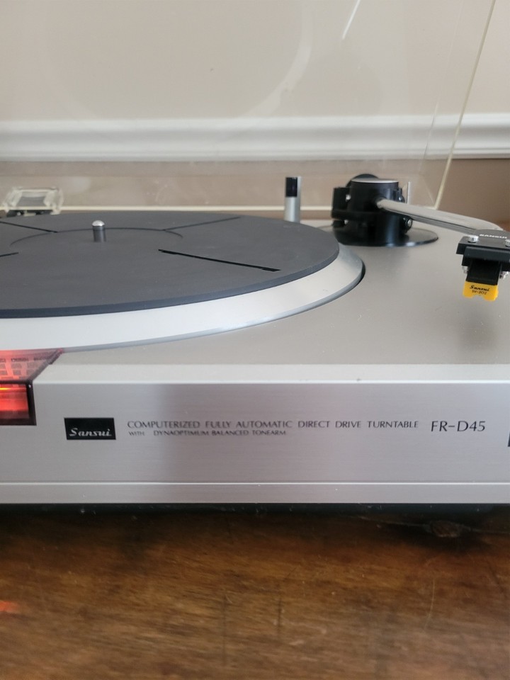 Sansui FR-D45 Computerized Fully Automatic Direct Drive Turntable | eBay