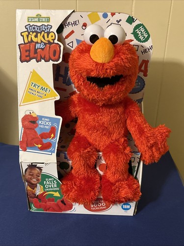 2021 Sesame Street Tickliest Tickle Me Elmo Brand New In Box Tickle My Feet Gift | eBay