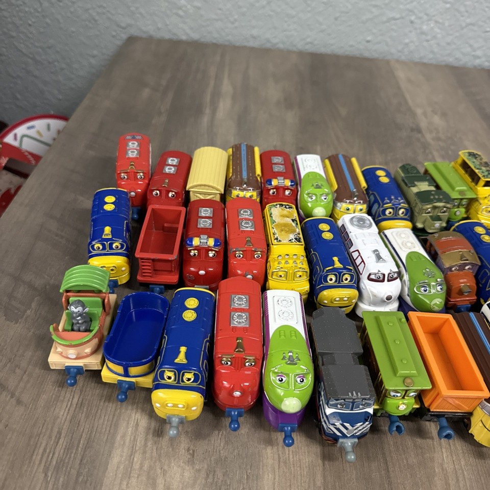 Chuggington Train Lot Of 64 Die Cast Train Toys Various Engines ...