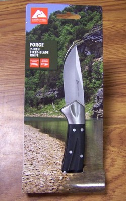 Ozark Trail Forge 7-in Fixed Blade Knife Stainless Steel Blade + Canvas ...
