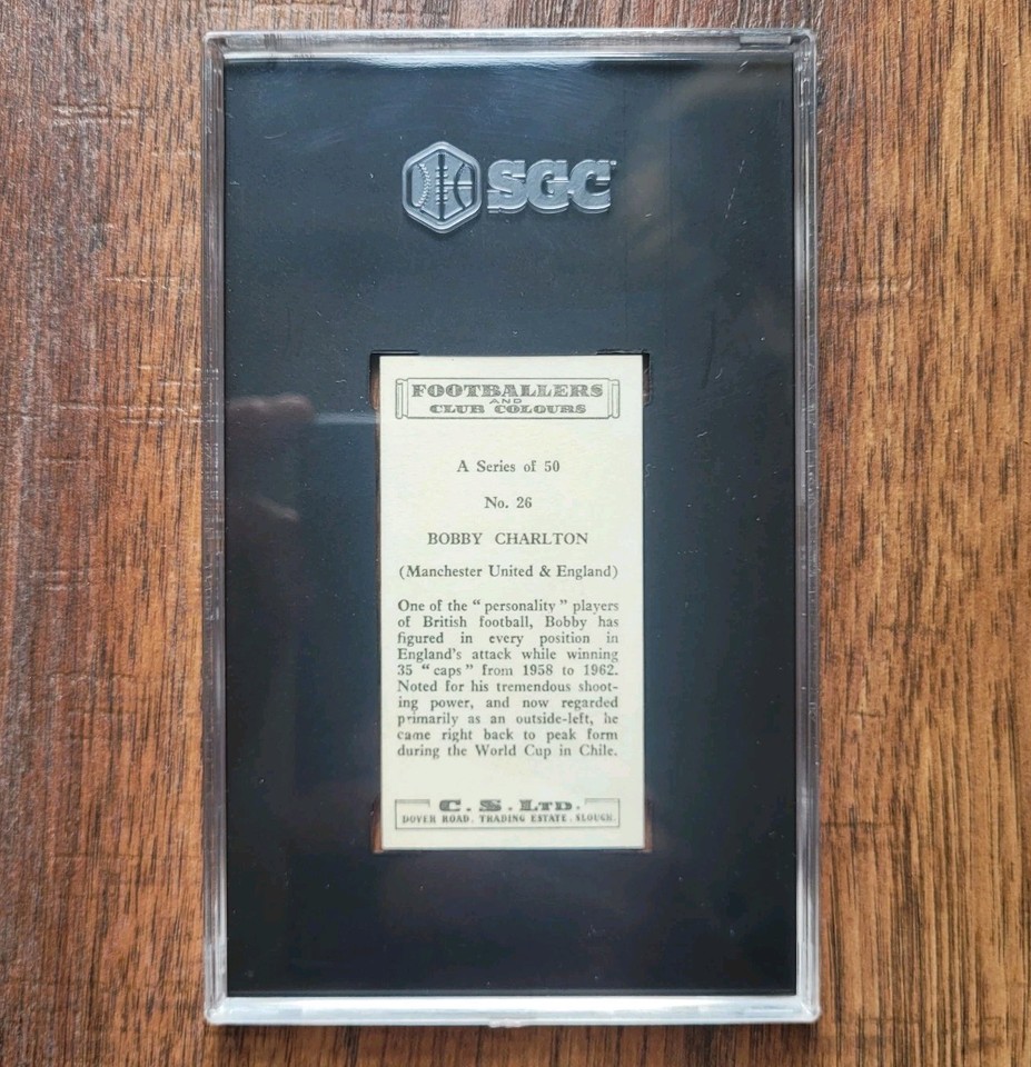 BOBBY CHARLTON | 1963 Comet Sweets #26 | SGC 3 VG not PSA | eBay UK