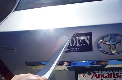 12" x 4" Removable Vinyl Bumper Sticker Car Protector Decal 2 pack | eBay