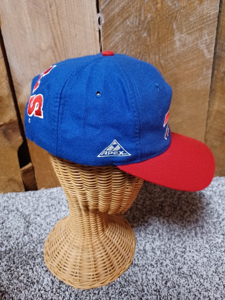 Vintage APEX ONE Buffalo Bills NFL Baseball Cap Snapback Hat WOOL ...