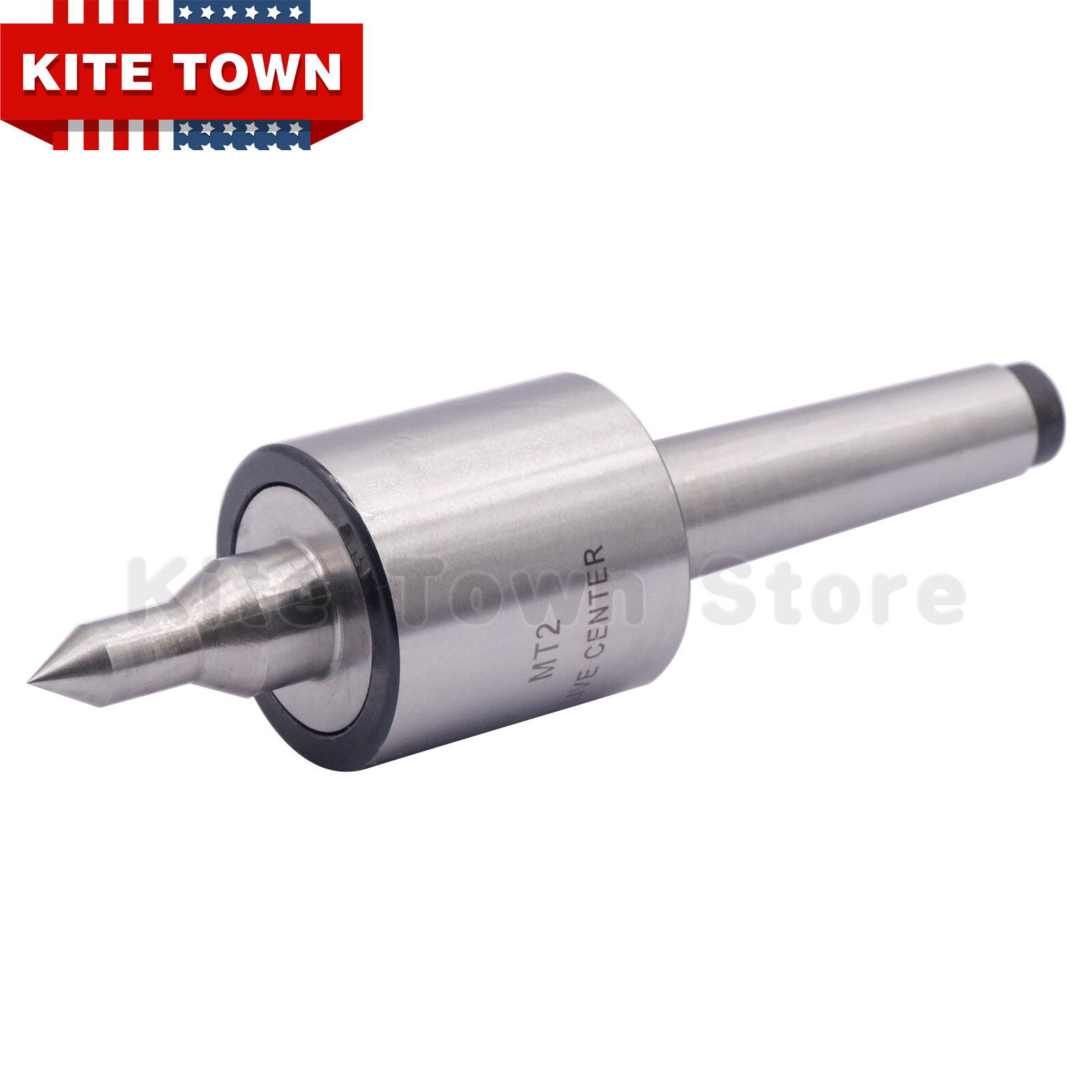 MT2 Live Center Precision 0.000197'' Long Spindle For Morse Taper CNC ...
