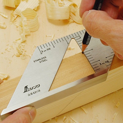 Japanese Centimeter Ruler with Square Carpentry Tool Shinwa 62110 | eBay