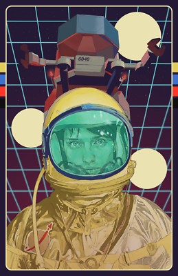 Original LEGO Art 6848 Strategic Pursuer Futuron Classic Space 11"x17 ...