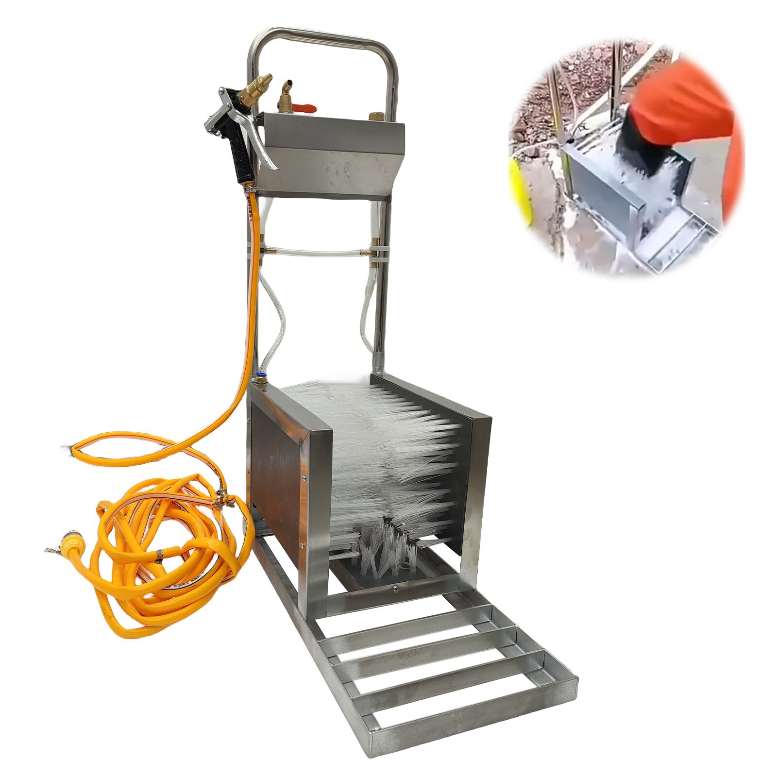 Farm Special Disinfection Boot Washing Machine Manual Water Shoe ...