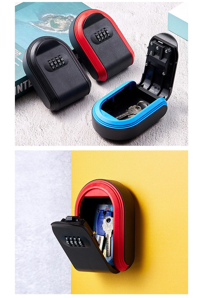 Password Lock Key Storage Password Box, Fully Plastic Password Key Box ...
