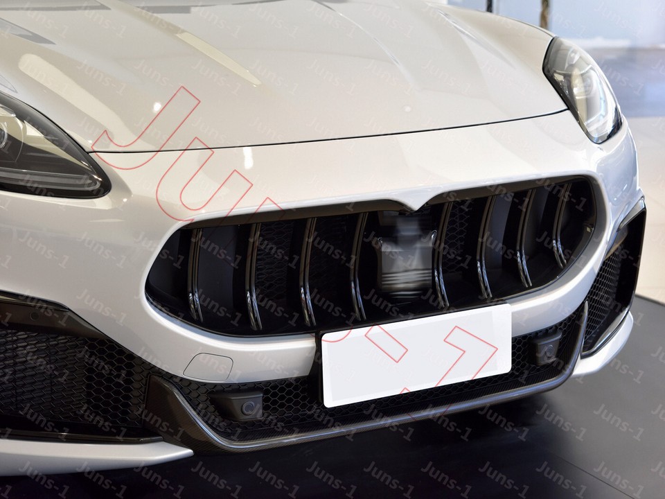For Maserati Grecale 2023-25 Black Front Bumper Radiator Grille Cover ...
