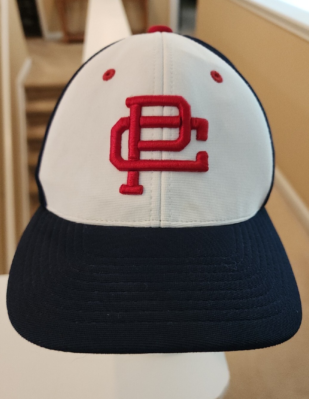 Pacific Headwear 998F M2 Technology Red, White and Blue PC Baseball Hat ...