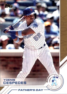 2017 Topps Salute #S48 Yoenis Cespedes new york mets | eBay