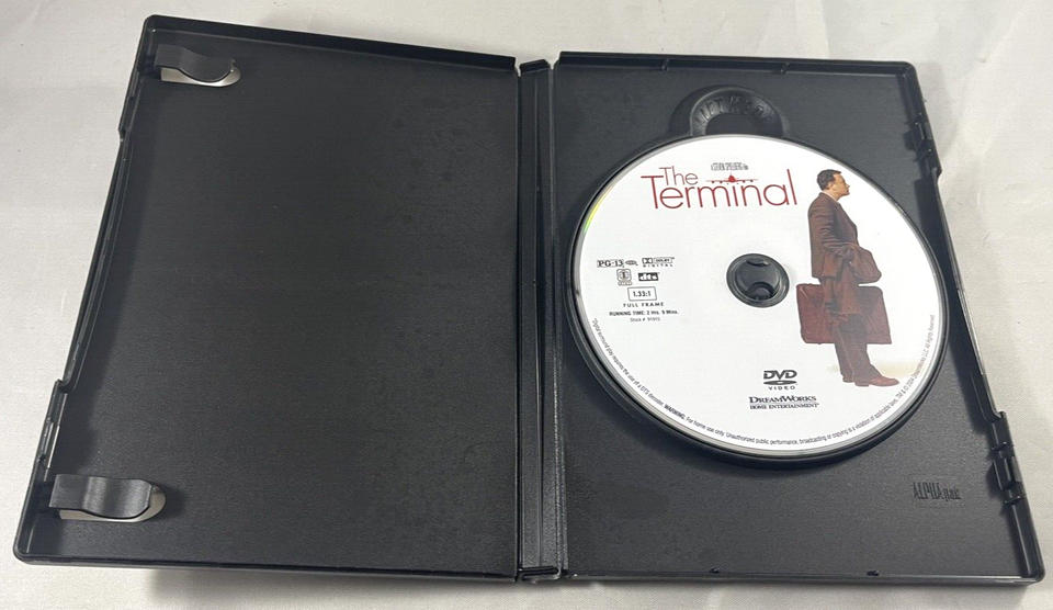 The Terminal DVD Paramount Pictures Tom Hanks Catherine Zeta-Jones Stanley Tucci 678149167924 | eBay