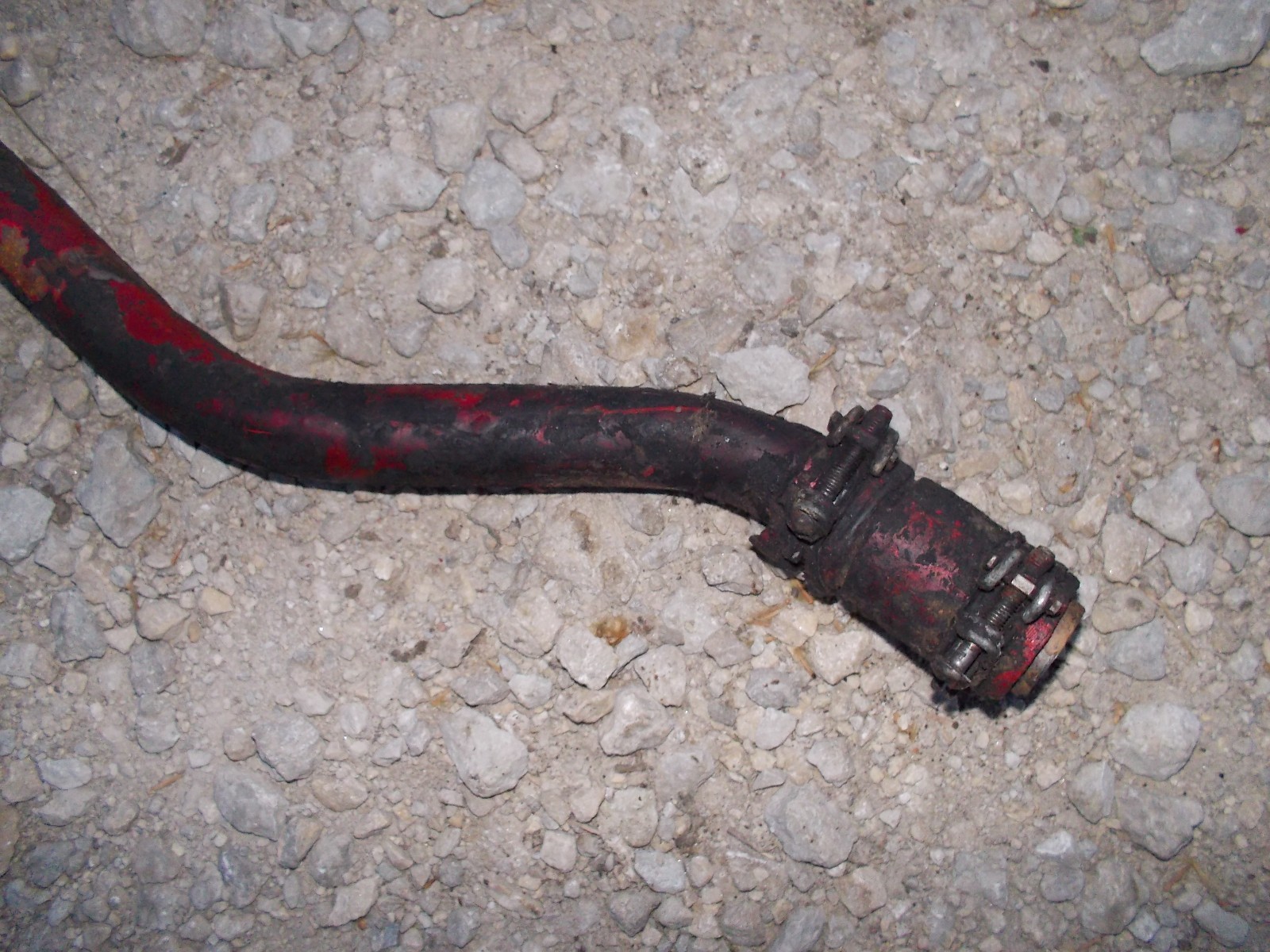 International B414 Diesel Tractor IHC steel oil line tube | eBay