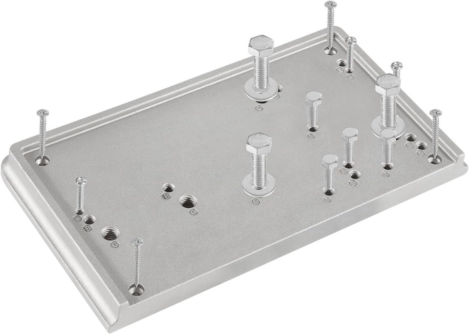 9282 Accessory Base Plate - 3 (Grey) for A Wide Variety of RCBS Presses ...