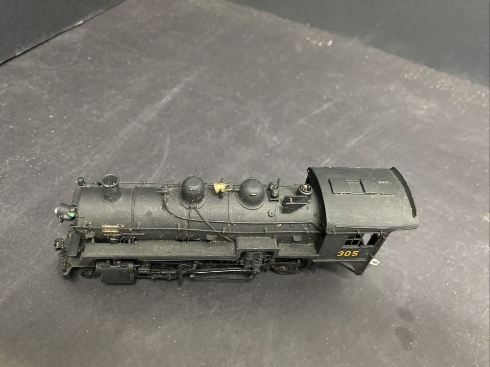 Vintage United Models HO Brass Virginian #305 2-8-0 steam locomotive NM ...
