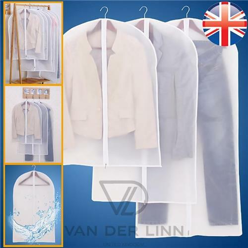 VDL Clear Suit Garment Covers Suit Covers Clothes Shirt Dust Protector ...