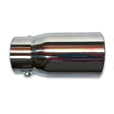 EXHAUST MUFFLER EXTENSION PIPE TAIL TRIM TIP 4030 14.5cm | eBay UK