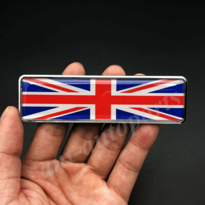 Metal The Union Jack UK Flag Car Emblem Badge Motorcycle Sticker Decals ...