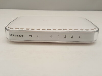 NETGEAR 4 Port Web Safe Cable / DSL Router w/ 10/100 Mbps Switch ...