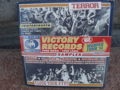 VARIOUS ARTISTS CD-" VICTORY RECORDS SAMPLER-WARPED TOUR 14 " 2014 ...