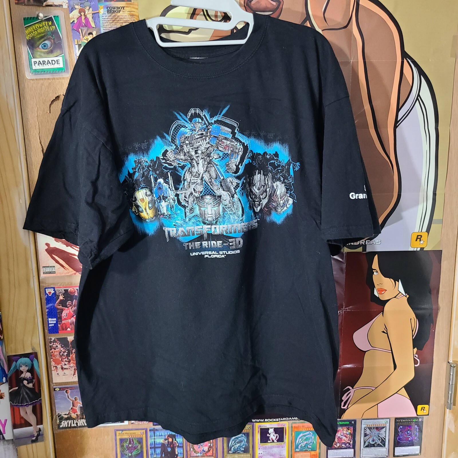 Universal Studios Transformers the Ride 3D Shirt sz X… - Gem