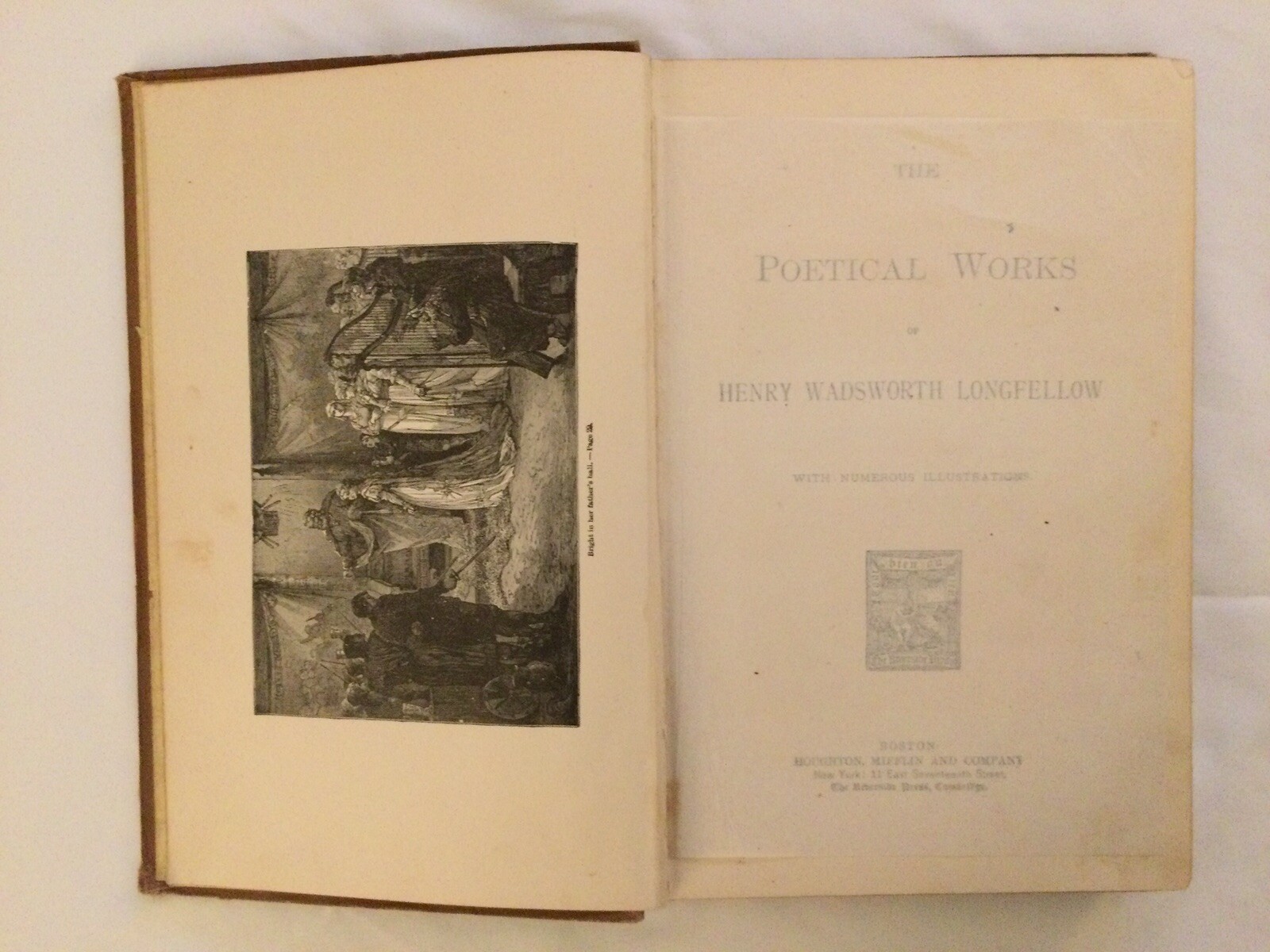 "LONGFELLOW" THE POETICAL WORKS - ANTIQUE - 1890 | eBay