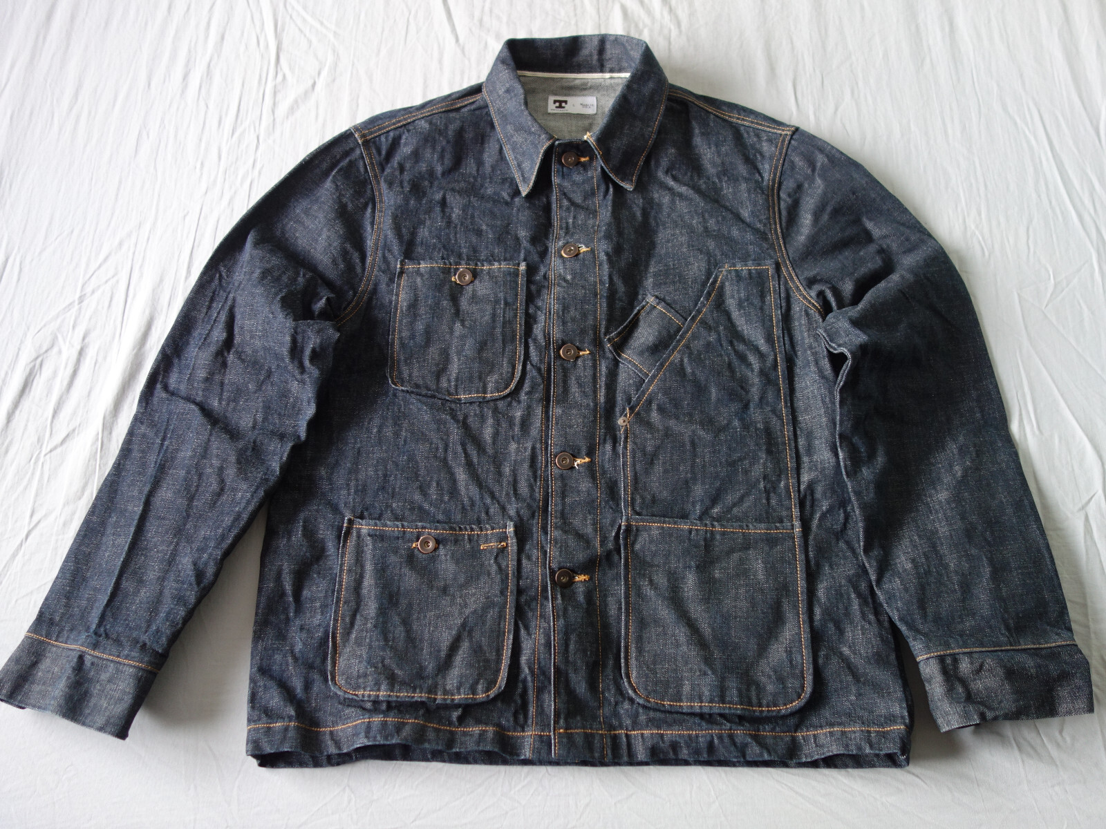 tellason selvedge denim jacket - Gem