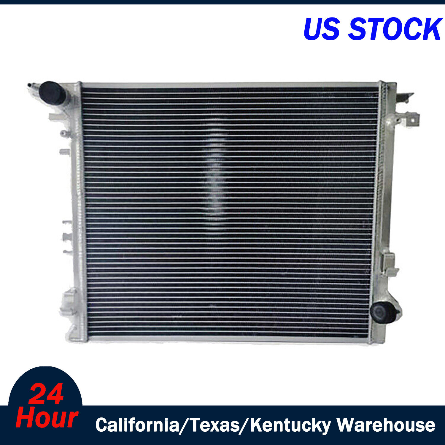 DPI-13754 Aluminum Radiator Fit 2018-2023 Jeep Gladiator / Wrangler JL ...