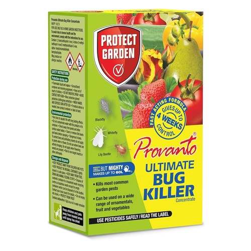 Provanto Ultimate Bug Fly Killer 30ml Concentrate Outdoor Plant Pest ...