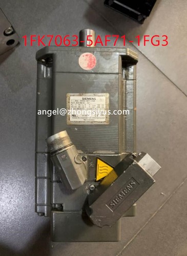 Used 1FK7063-5AF71-1FG3 SIMOTICS S synchronous servo motor 1FK7 Compact ...