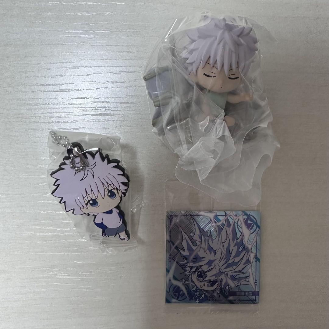 Hunter x Hunter Killua Rubber Mascot Figure Sitting Greed Island ...