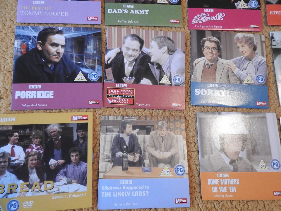 Comedy 14 DVD collection From the Daily Mirror newspaper | eBay UK