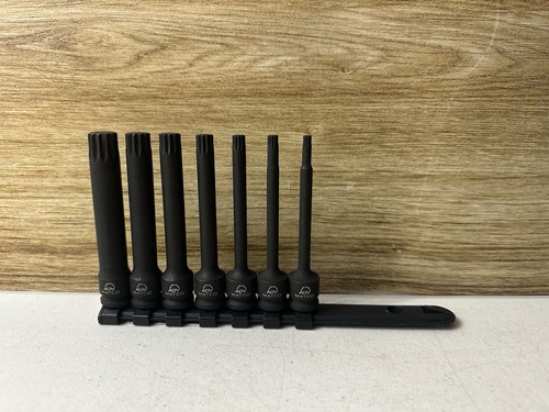 Matco Tools Long Impact Triple Square Set Sizes 5,6,8,10,12,14,16 ...