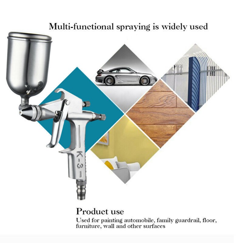 Mini Air Spray Gun 0.5mm HVLP Auto Car Detail Touch Up Paint Sprayer ...