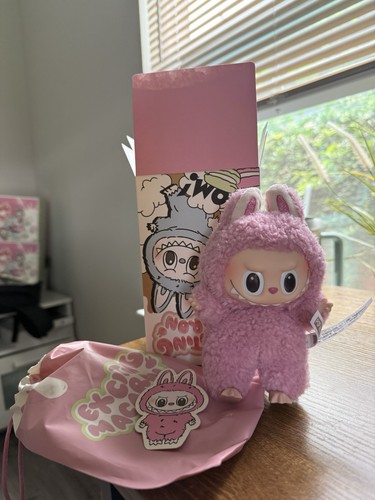 Pop MART Labubu the Monsters Exciting Macaron Lychee Berry Vinyl Plush ...