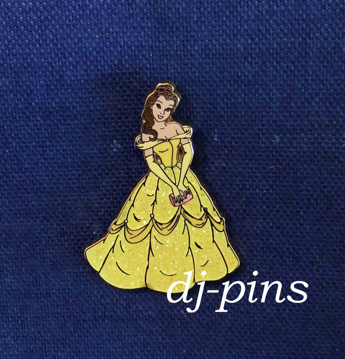DLRP Princess Belle Sparkling Dress Disney Pin 34605 | eBay