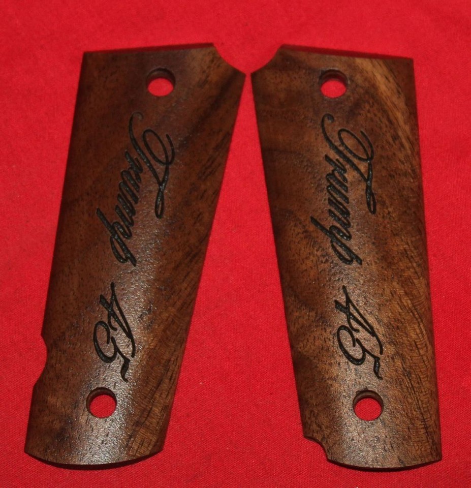 Colt Firearms Full Size 1911 Government / Commander Trump 45 Grips | eBay
