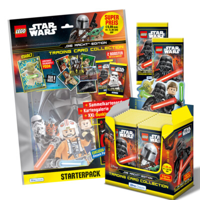 LEGO Star Wars Serie 4 Trading Cards Sammelkarten Display Starter ...