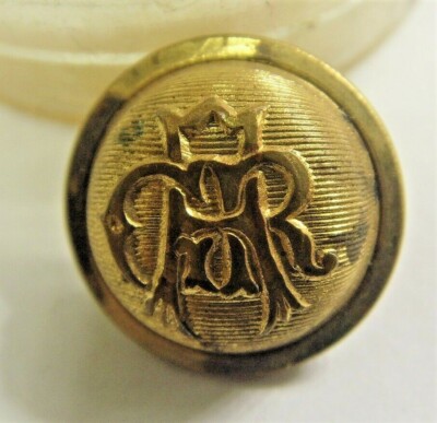 1870 July 27 antique post civil war GAR uniform metal dome button ...