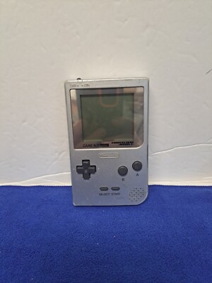 Game Boy Pocket Silver Console Nintendo GB MGB-001 Tested Working | eBay