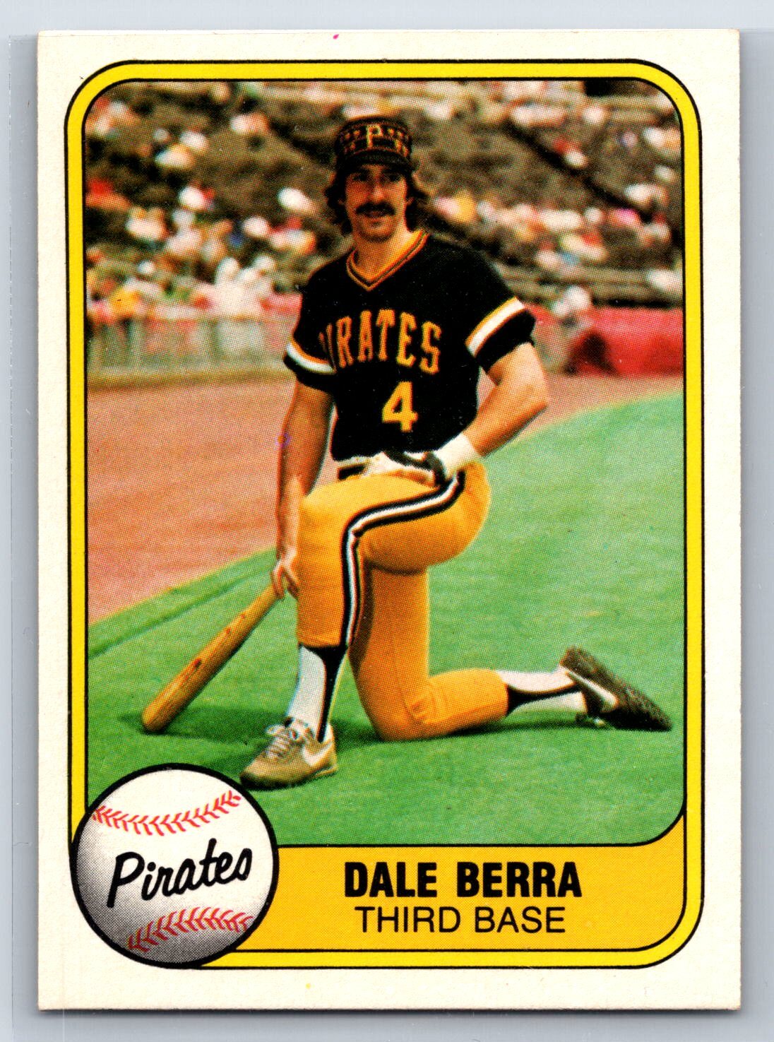 1981 Fleer #369 Dale Berra NM Pittsburgh Pirates | eBay