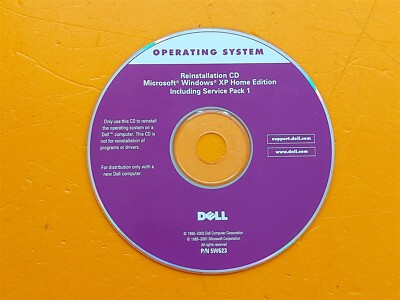 ⭐️⭐️⭐️⭐️⭐️ Dell Windows XP Home Edition Service Pack 1 Reinstallation ...