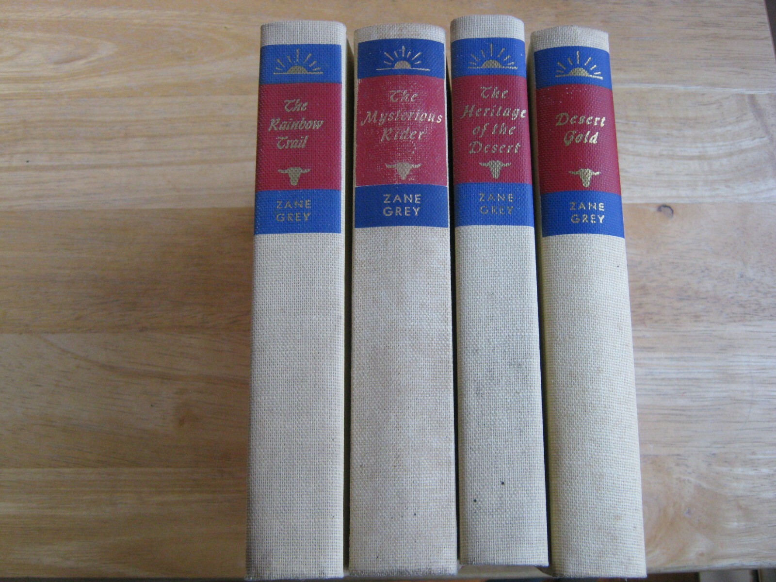 Vintage Zane Grey Collection of 4 Hardcover Books 1910-1921 | eBay