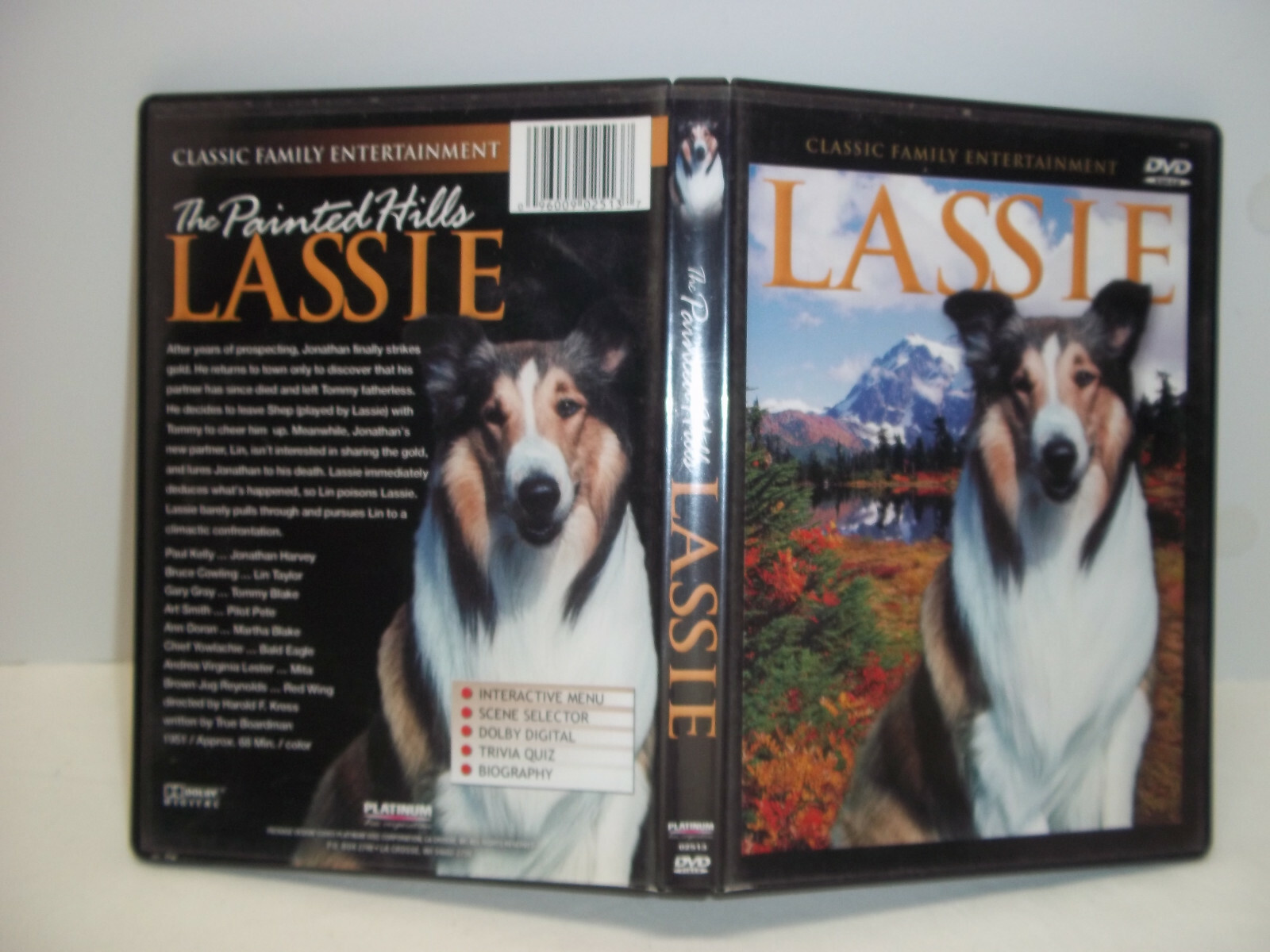 Lassie DVD Paul Kelly Chief Yowlachie Brown Jug Reynolds Gary Gray ...