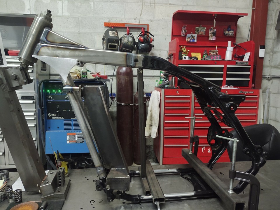 Harley Davidson Touring Bagger Stock Replacement Frame 2014-2024 USA ...