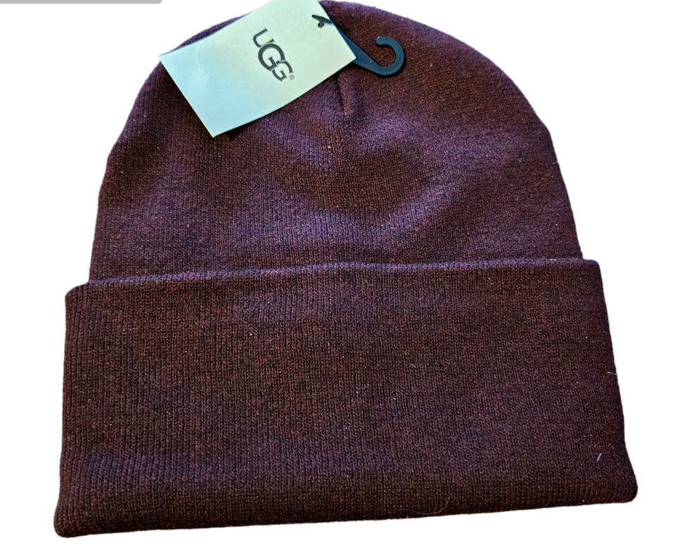 UGG AUSTRALIA LOGO KNIT CUFF BEANIE/ HAT~PORT~ONE SIZE~18743 New With ...