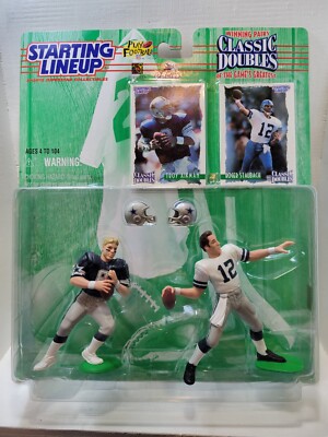 1997 STARTING LINEUP KENNER CLASSIC DOUBLES TROY AIKMAN / ROGER ...