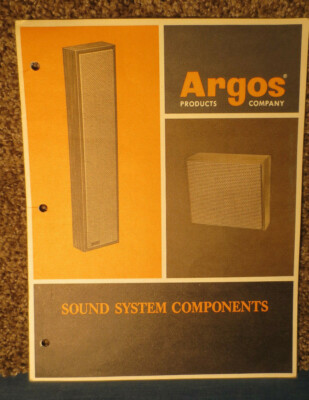 Vintage Argos Sound System Brochure | eBay