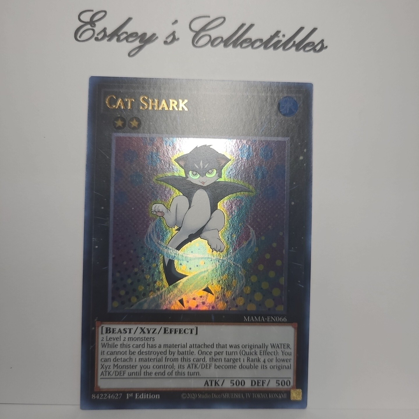 Yu-Gi-Oh! TCG Cat Shark Magnificent Mavens MAMA-EN066 1st Edition Ultra ...